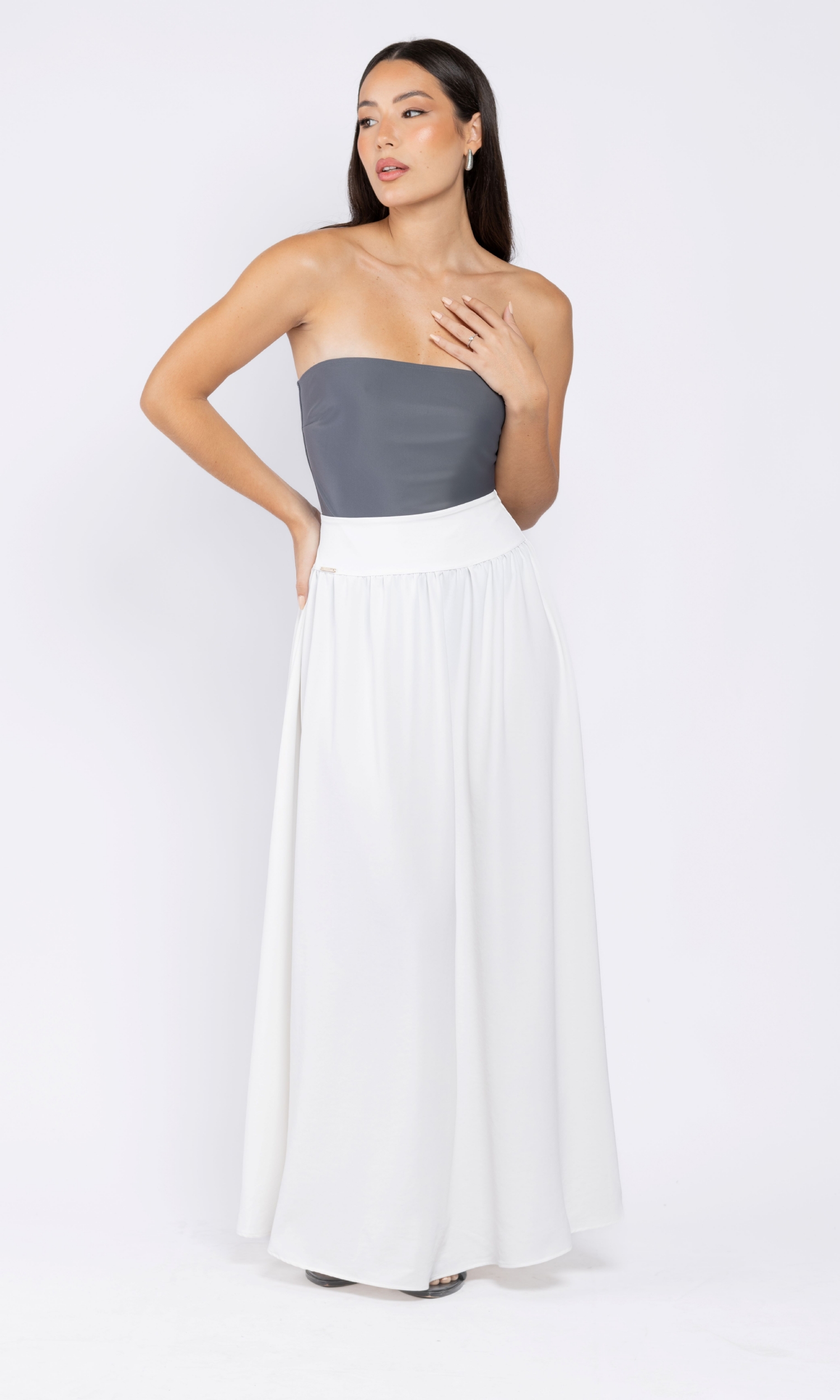 SAIA PARIS CREPE BRANCO